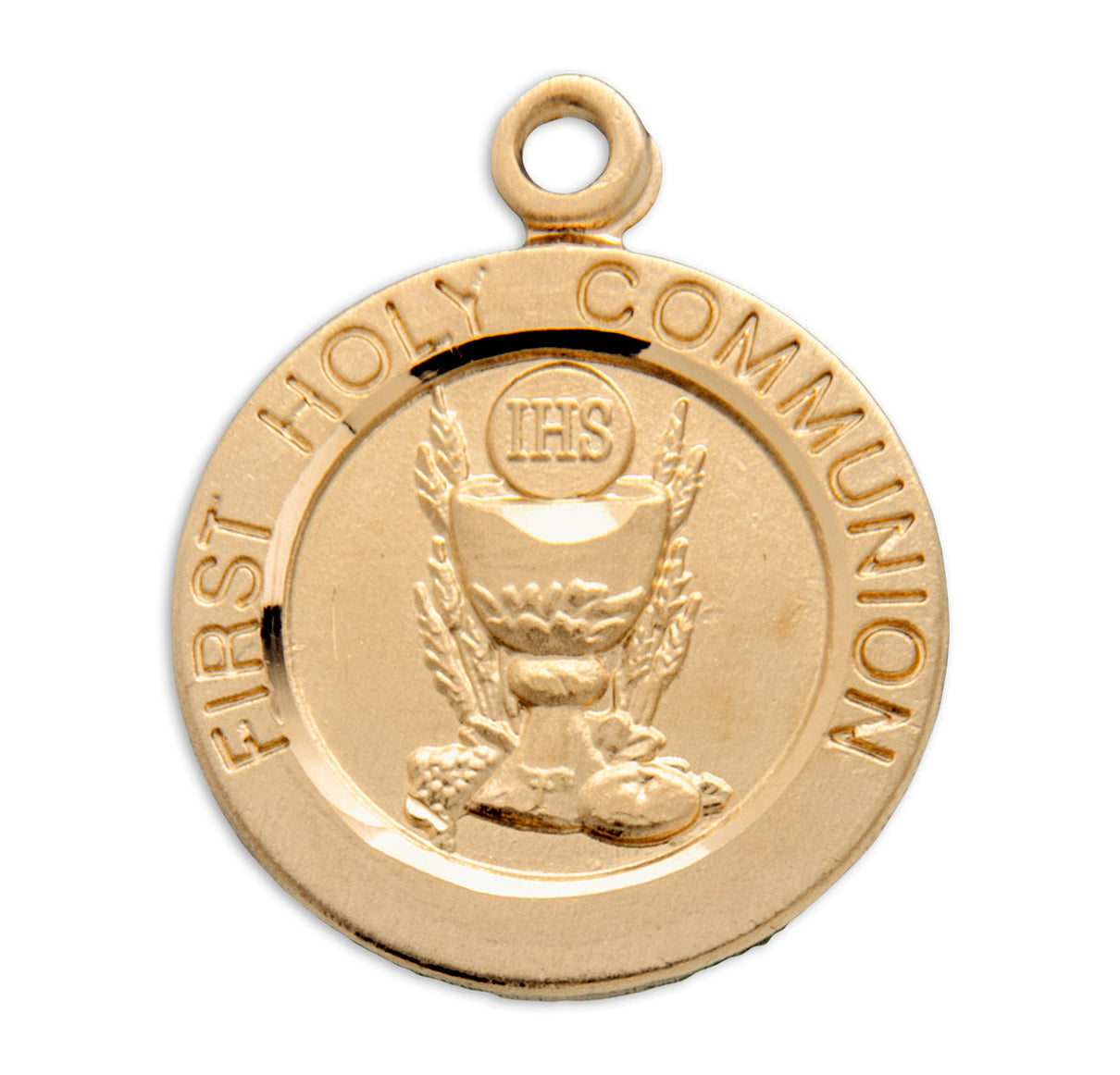 Gold Over Sterling Silver First Holy Communion Pendant — The Roman ...